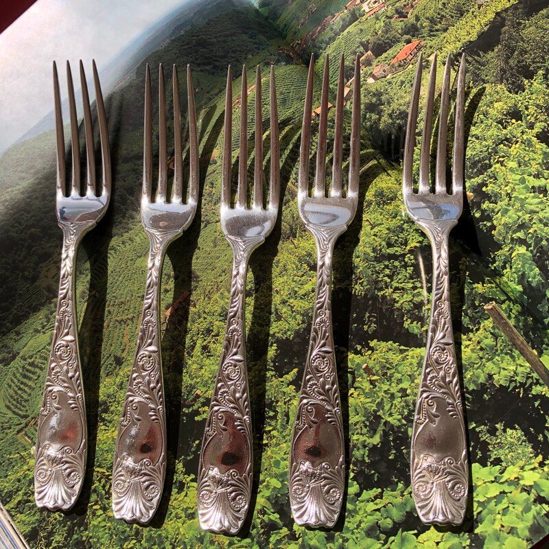 Silverplate Forks - Etsy