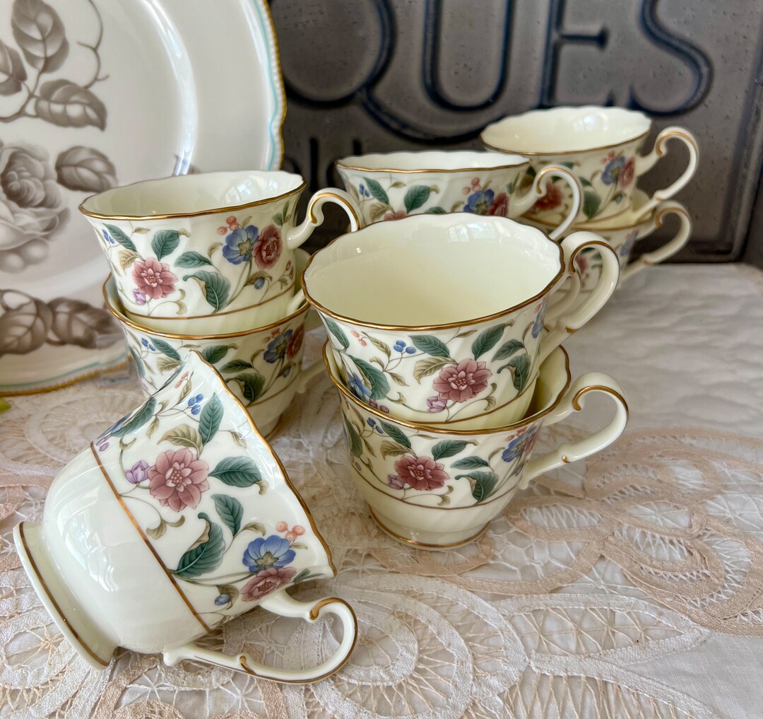 Noritake La Prada Vintage Noritake Tea Cups, Footed Cups, Coffee Mugs ...