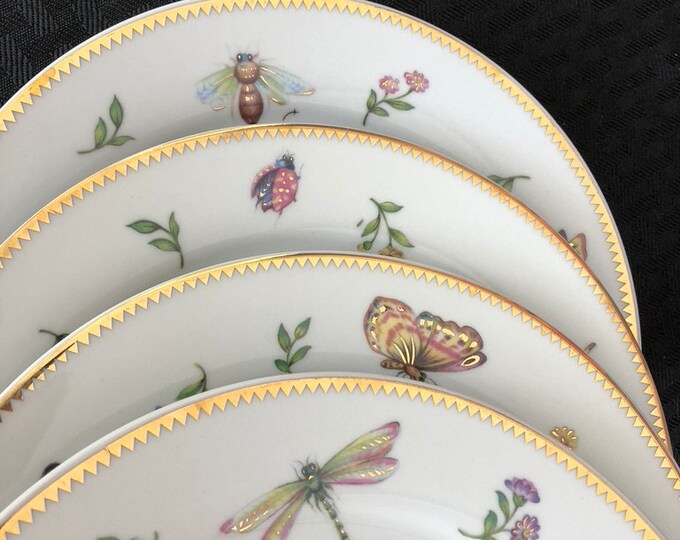 China Plates, I Godinger & Co Vintage 8 Inch Plates, Hand Painted ...