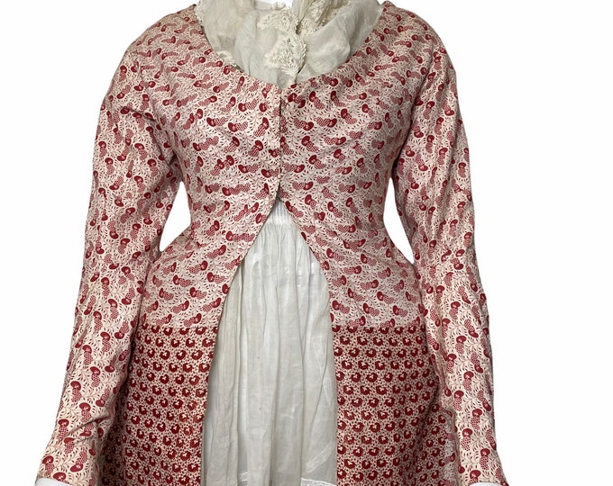 18th Century Caraco, Dutch Short Gown - Etsy
