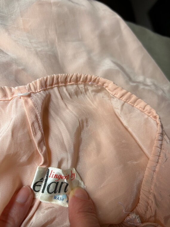 1940s tap pants in pink rayon - Gem