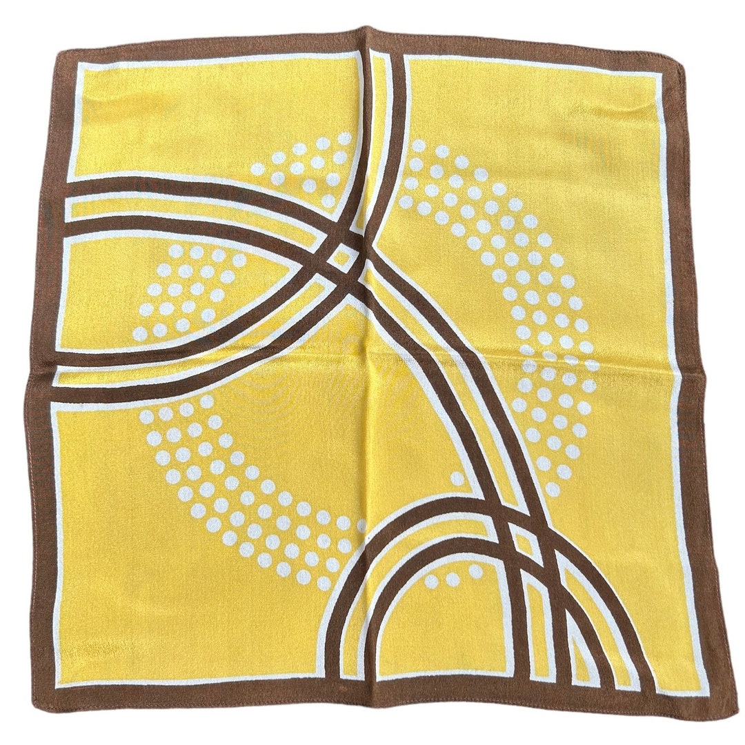 1930s Silk Handkerchief - Etsy