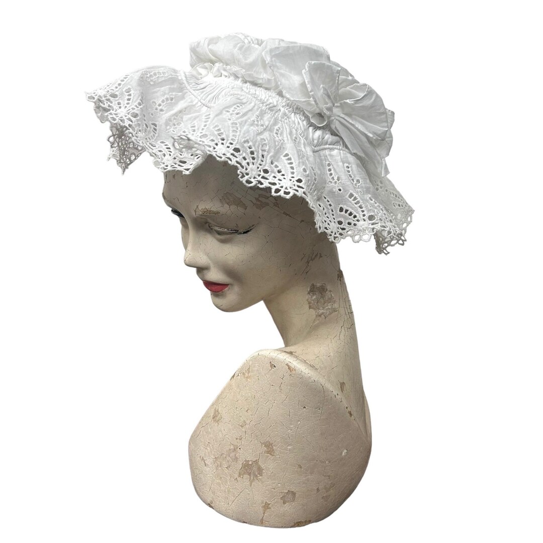 Edwardian Sun Bonnet, Mop Cap, for a Childs - Etsy