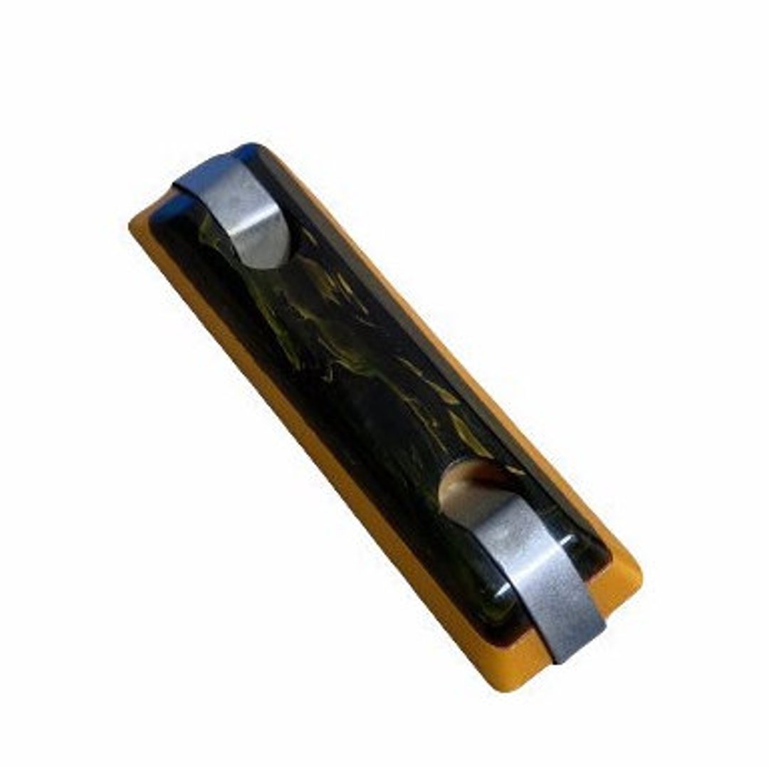 Laminated Bakelite Bar Brooch - Etsy