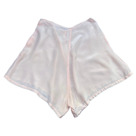 1940s tap pants in pink rayon - Gem