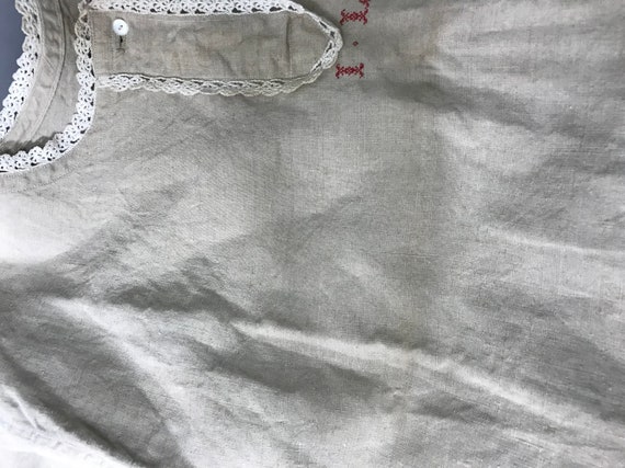 Antique workwear smock made from linen - Gem