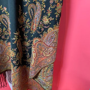 Victorian Kashmir Shawl - Etsy