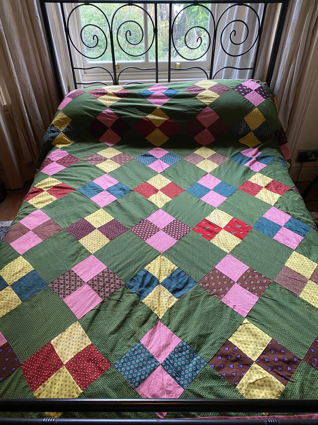 Antique Patchwork Quilt Topper Unfinished - Etsy