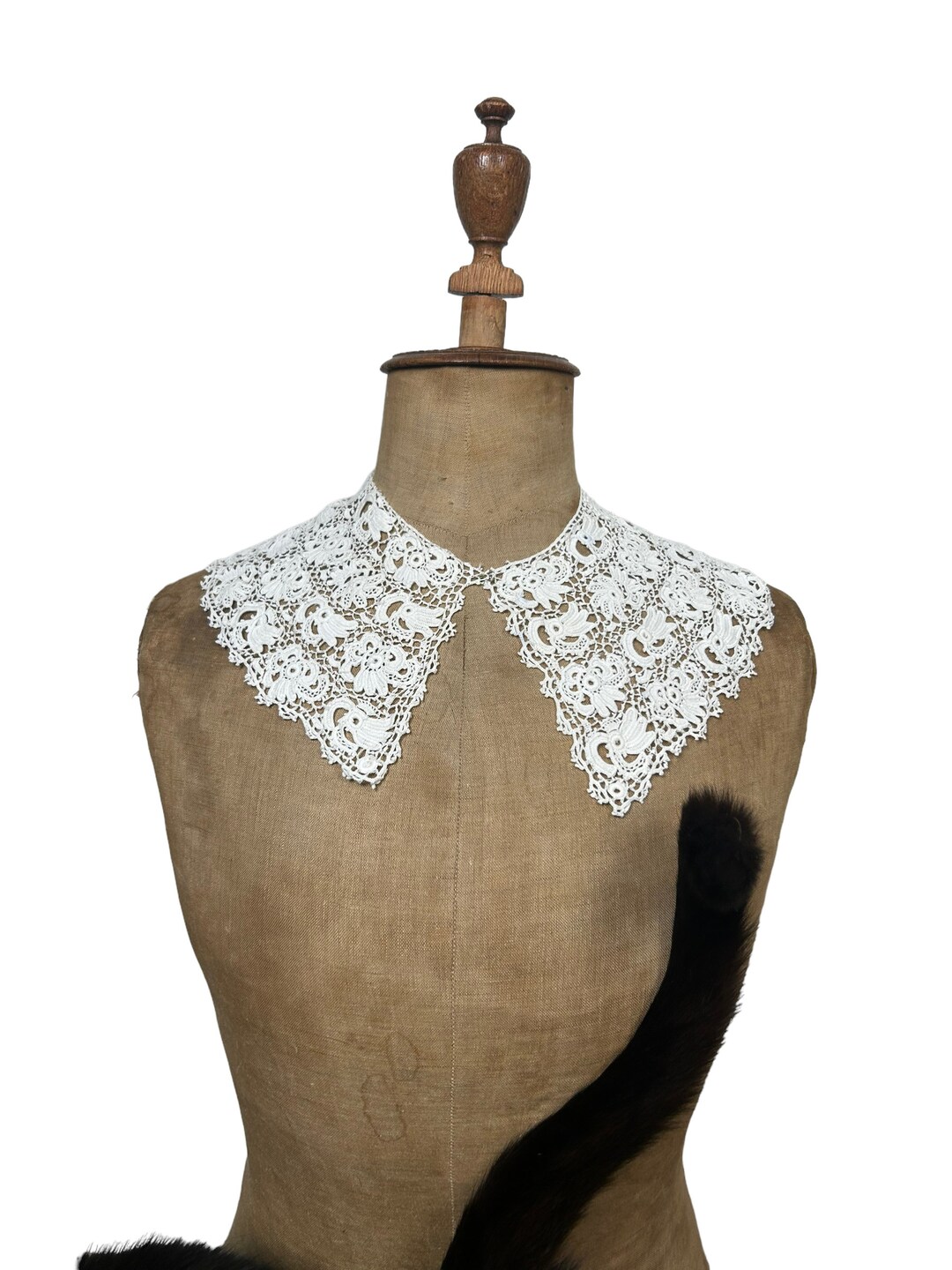 Irish Crochet Puritan Collar - Etsy