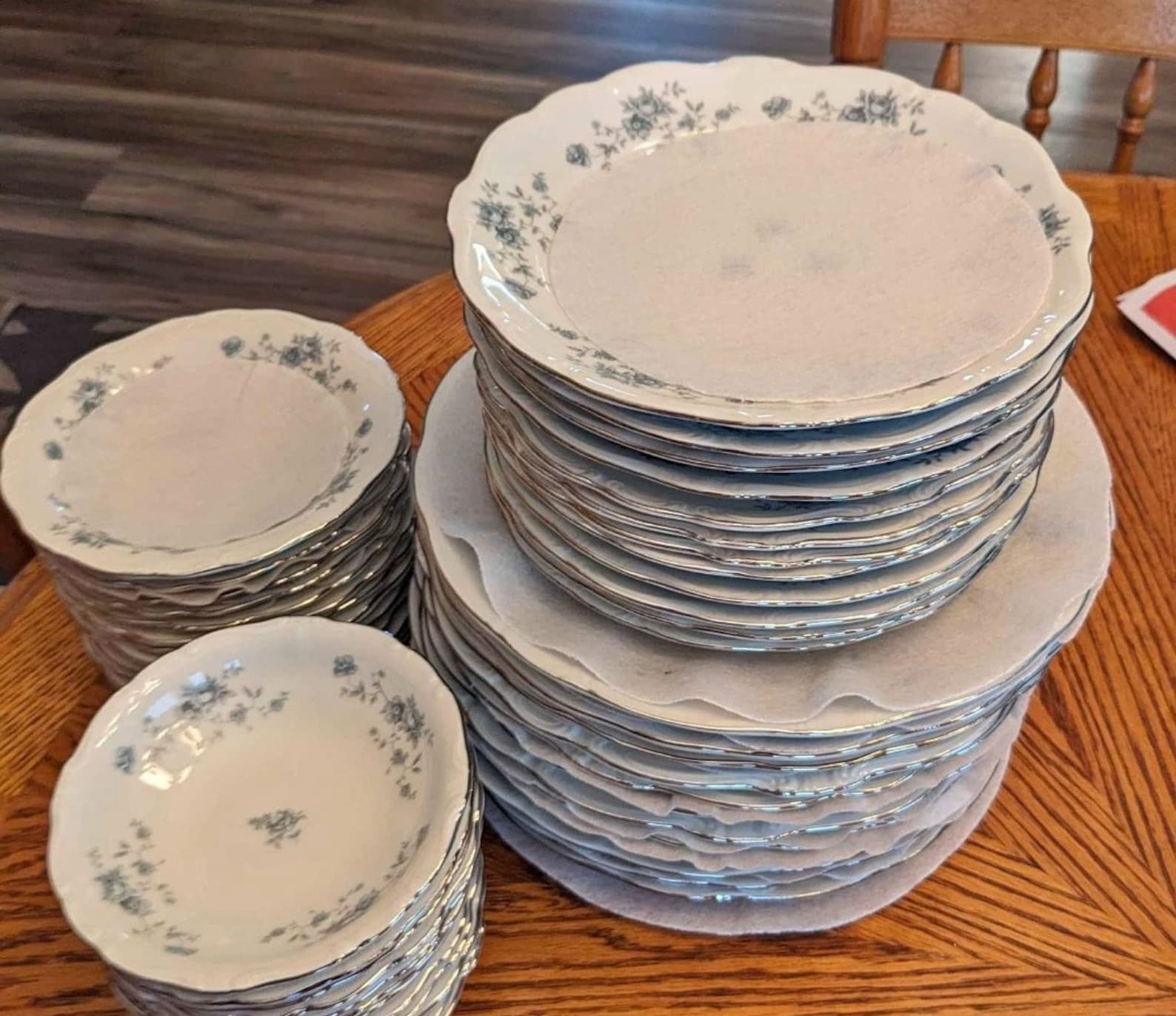 Vintage Bavaria Germany Blue Garland China by Johann Haviland - Etsy