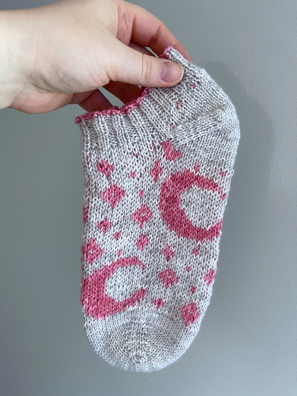 DIGITAL KNITTING PATTERN - Magic of the Cosmos - Toe up Sock Pattern ...