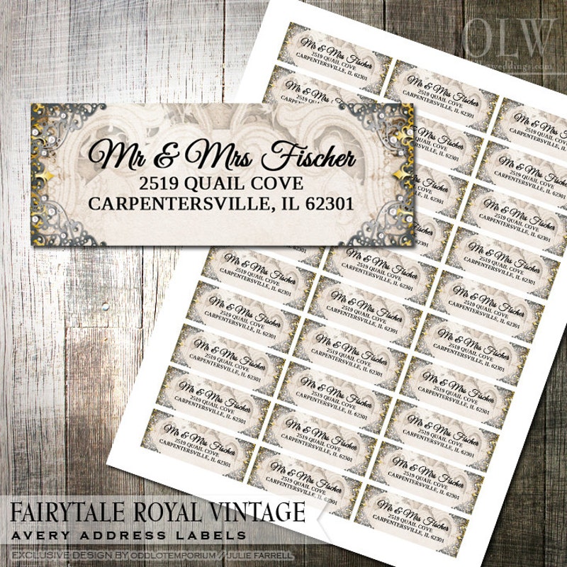 Diy Address Labels - Etsy