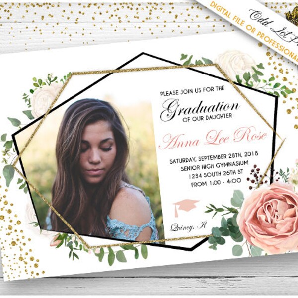 Grad Invite - Etsy