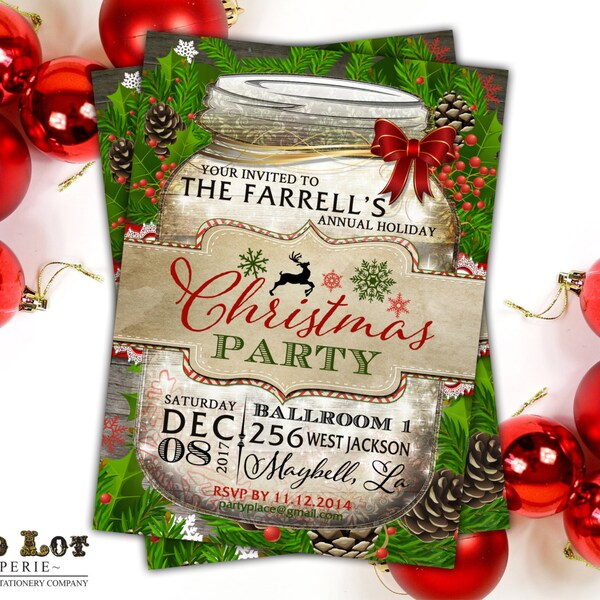 Rustic Invitation - Etsy