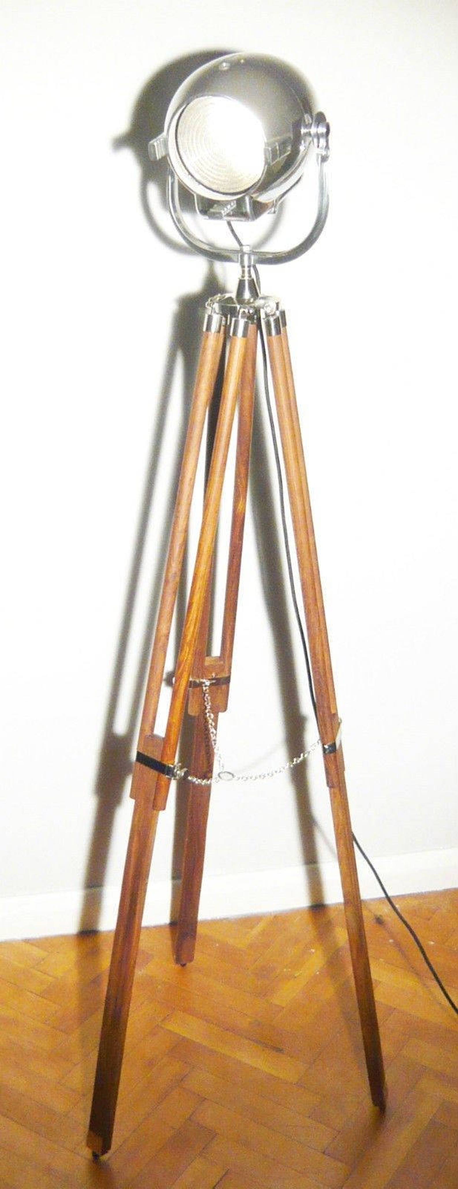 1950's Vintage Strand Theatre Floor Lamp British Antique Studio Light ...