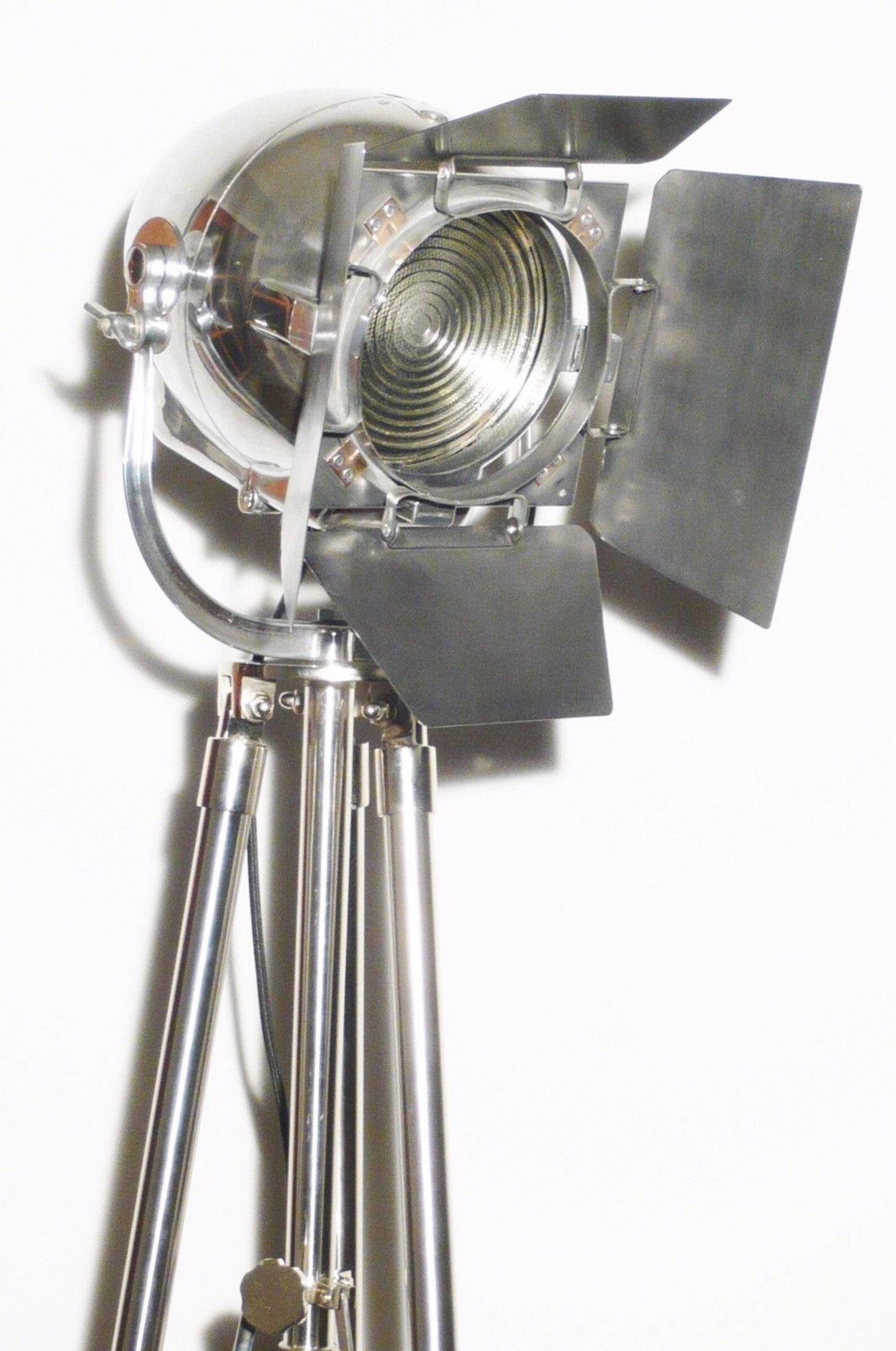 Vintage Theatre Light Antique Strand Floor Light Industrial Studio Spot ...