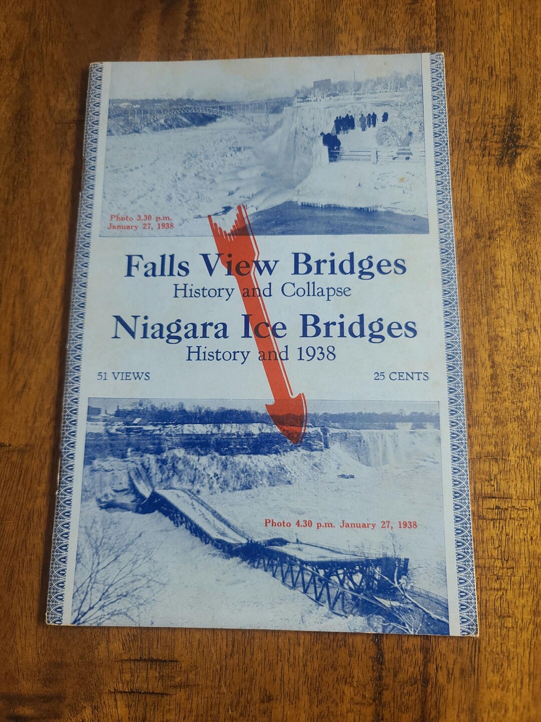 1938 Falls View Bridges & Niagara Ice Bridges History and Collapse ...