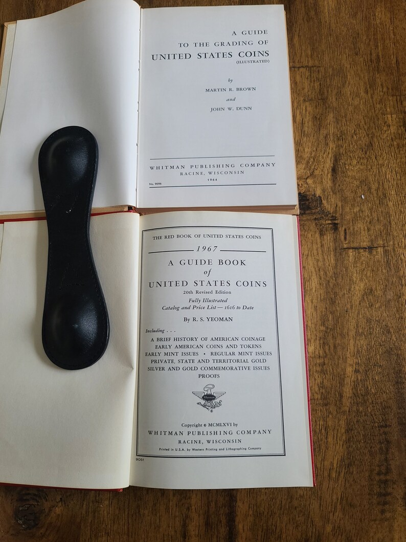 Vintage US Coin Books: 1964 Grading Guide & 1967 Guide Book - Etsy