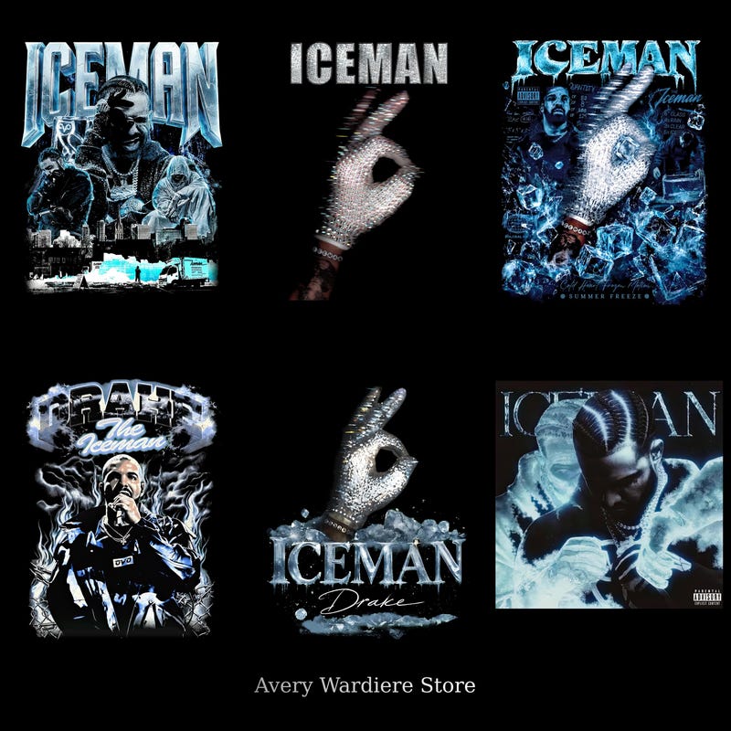 Drake.iceman Merch - Etsy