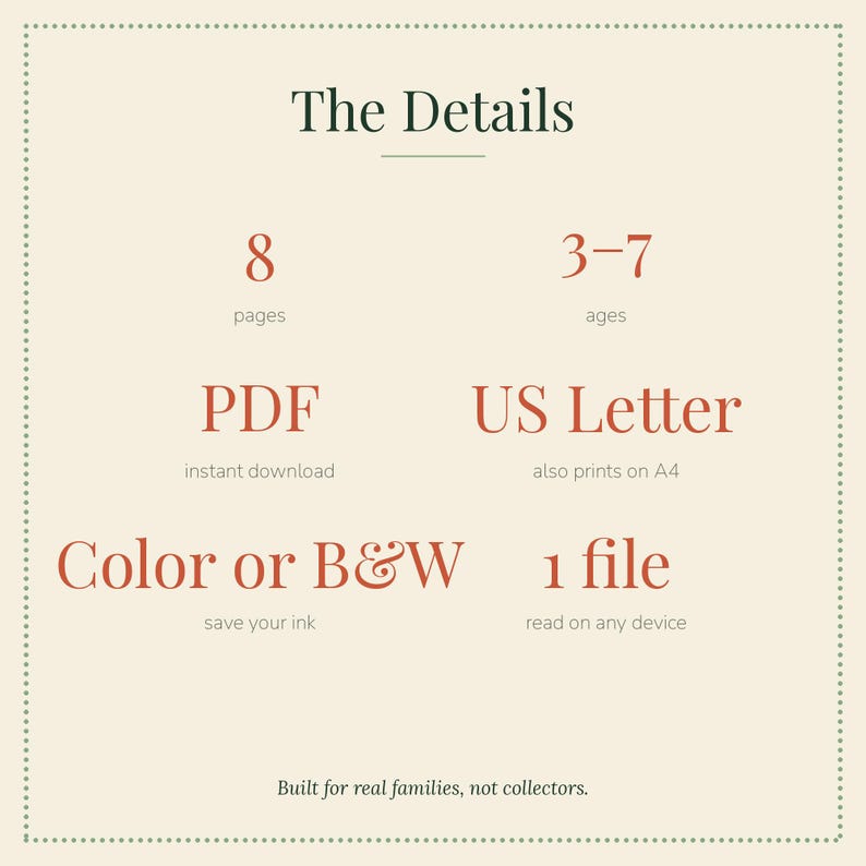 Nature Scavenger Hunt Printable for Kids Ages 3-7 | Backyard Outdoor ...