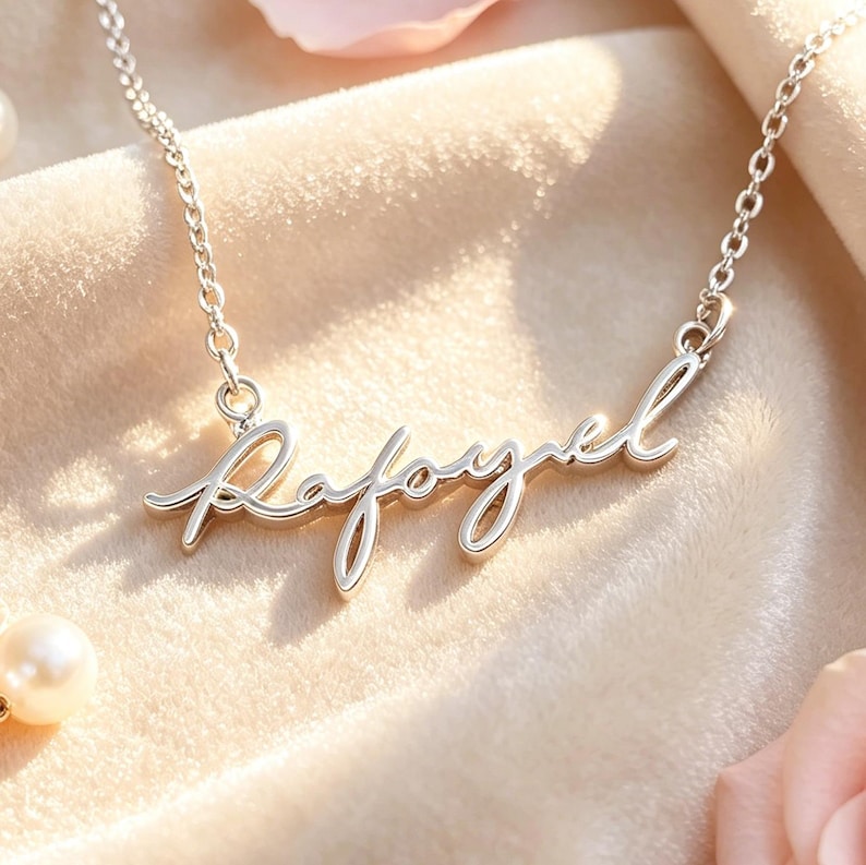 Love and Deepspace Rafayel Signature Necklace – Minimalist Game ...