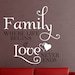 Family Wall Decal, Family Love Decal, Photo Wall Decal, Picture Wall ...
