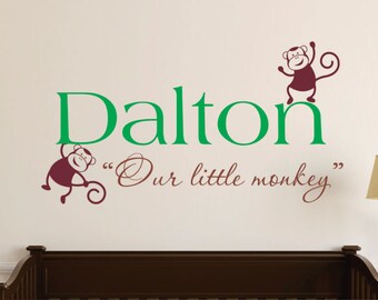 Train Name Decal, Train Wall Decal, Personalized Train Decal, Choo Choo ...