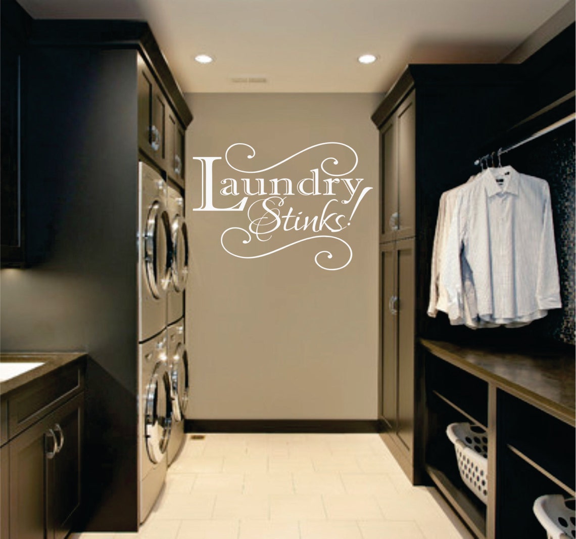 Laundry Room Decal Laundry Sign Laundry Laundry Wall Decal - Etsy