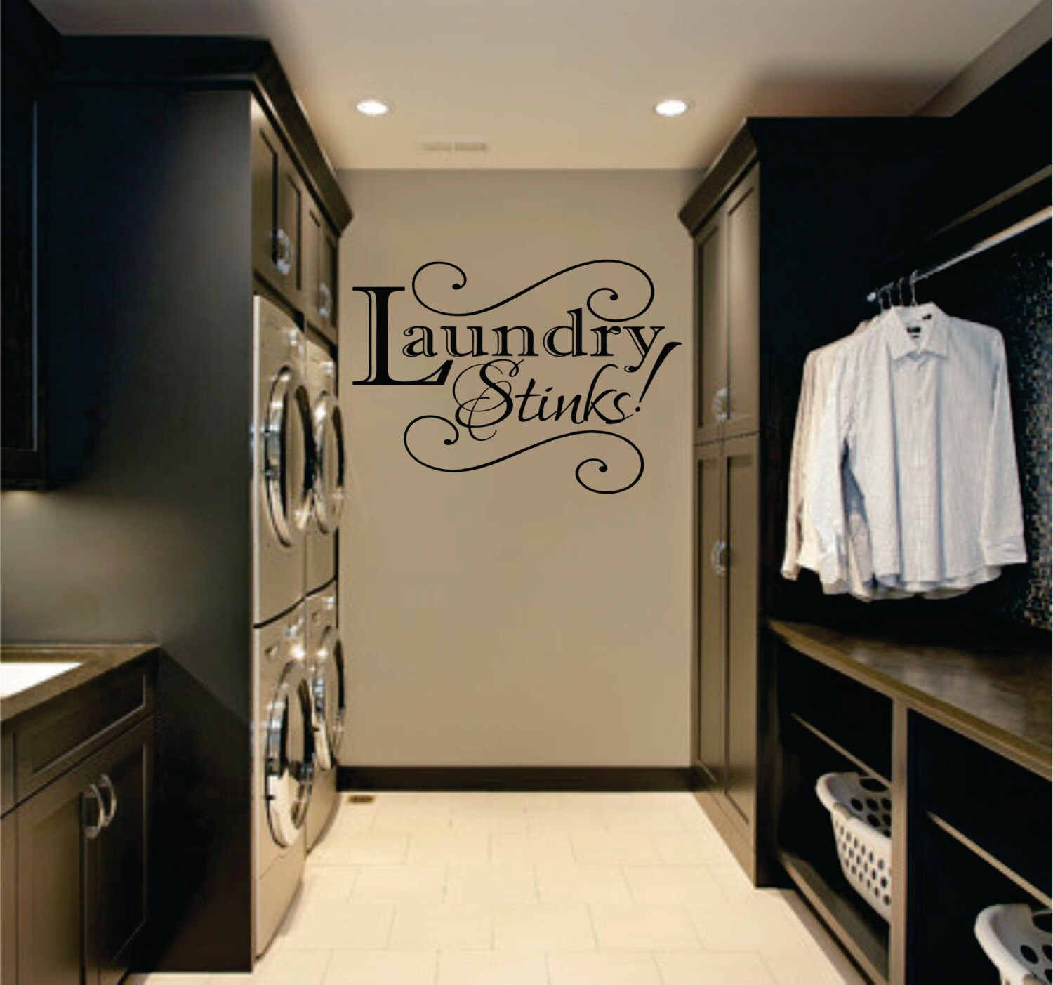 Laundry Room Decal Laundry Sign Laundry Laundry Wall Decal - Etsy