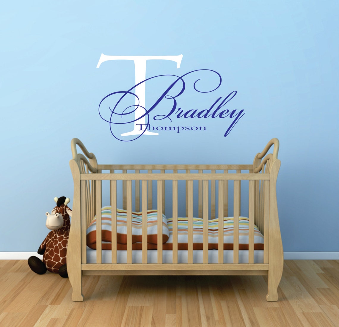 Personalized Name Wall Decal Personalized Name Decor Baby - Etsy