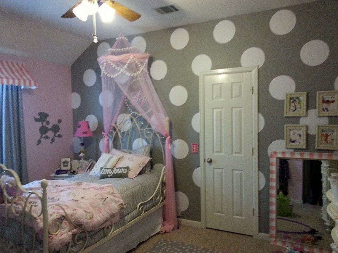 Polka Dot Wall Decals Polka Dot Decor Polkadot Polka Dot - Etsy