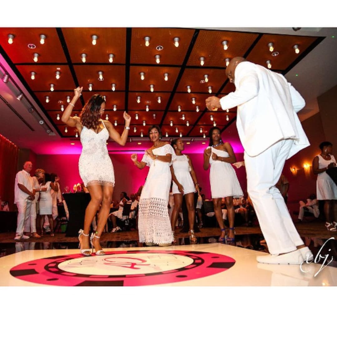 Happy 50th Birthday Dance Floor Decal, Choose 30th, 40th, 50th, 60th ...