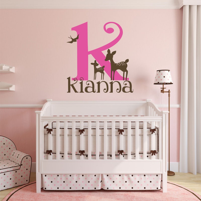 Fawn Wall Decal - Etsy