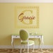 Polka Dot Name Decal Personalized Name Decal Monogram Name - Etsy