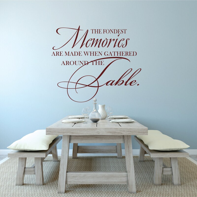Dining Room Decals - Etsy