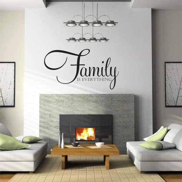 Family Wall Decal - Etsy