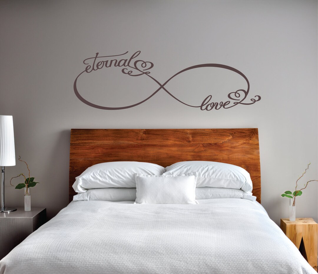 Infinity Eternal Love Decal, Couples Decals, Love Decor, Wedding Gifts ...