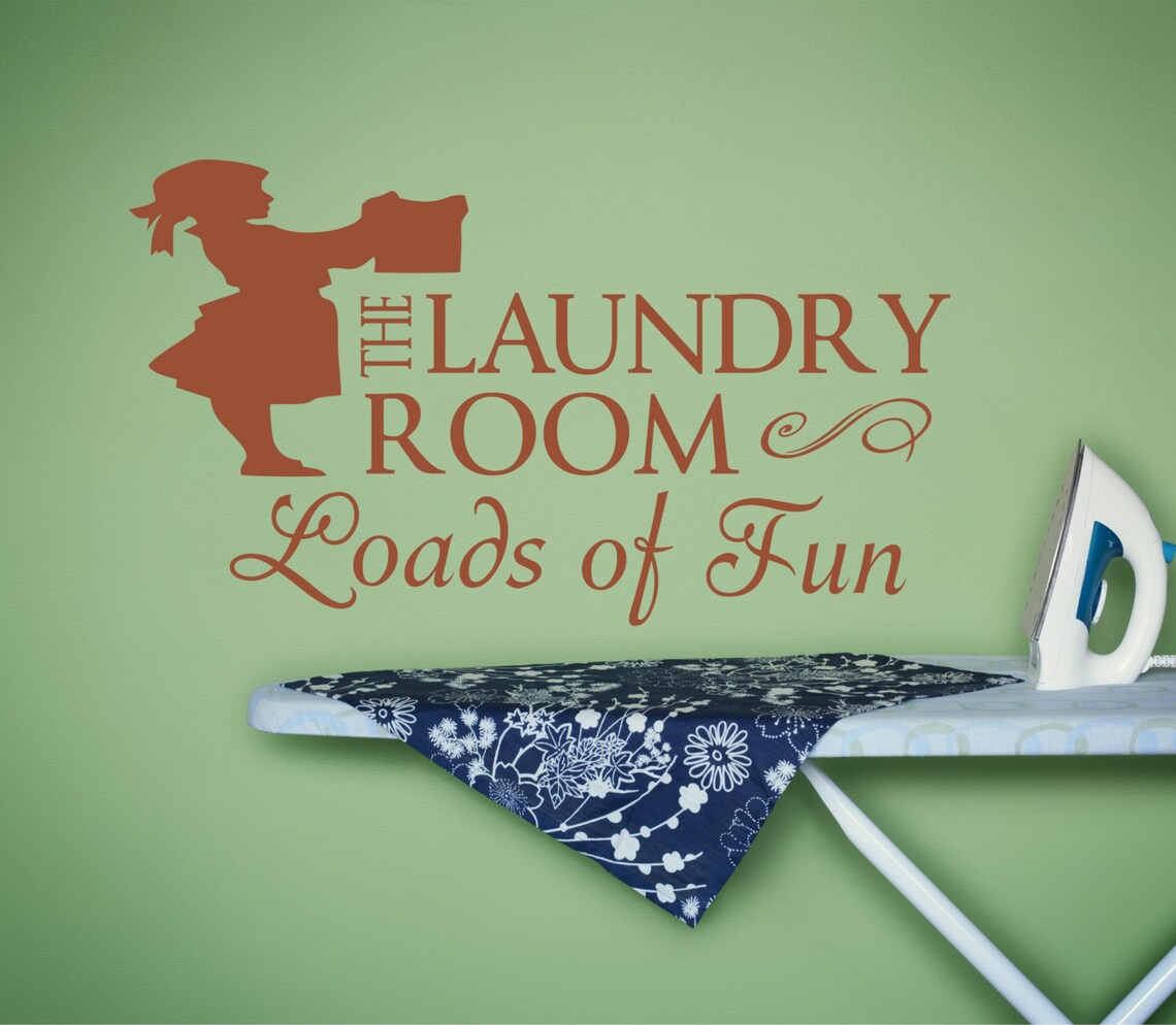 Laundry Room Decal Laundry Room Decal Laundry Room Sign - Etsy