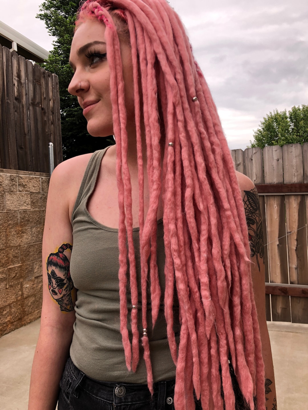 CUSTOM Double-ended Handmade Dreadlock Extensions - Etsy