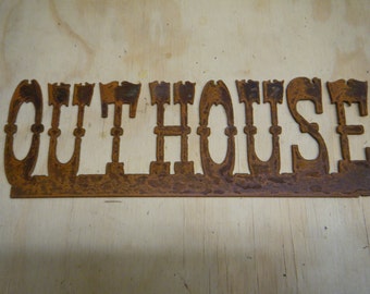 Outhouse signs | Etsy