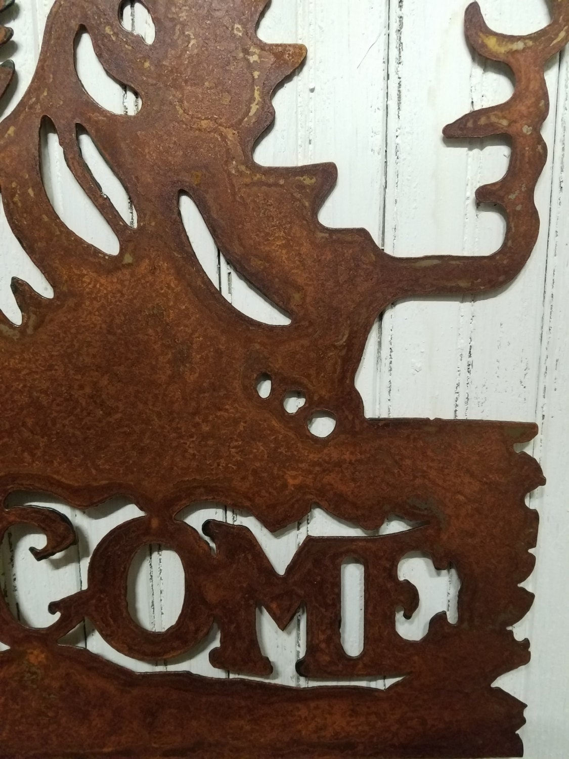 Native American Chief/welcome/southwestern/metal Wall - Etsy