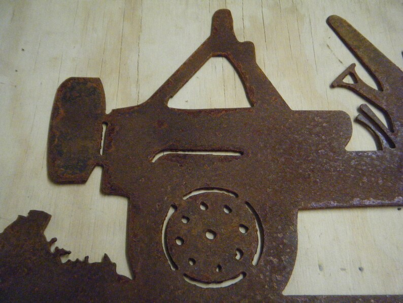 Rusted Metal Gone Muddin With Jeep Wall Hanging/four Wheel - Etsy