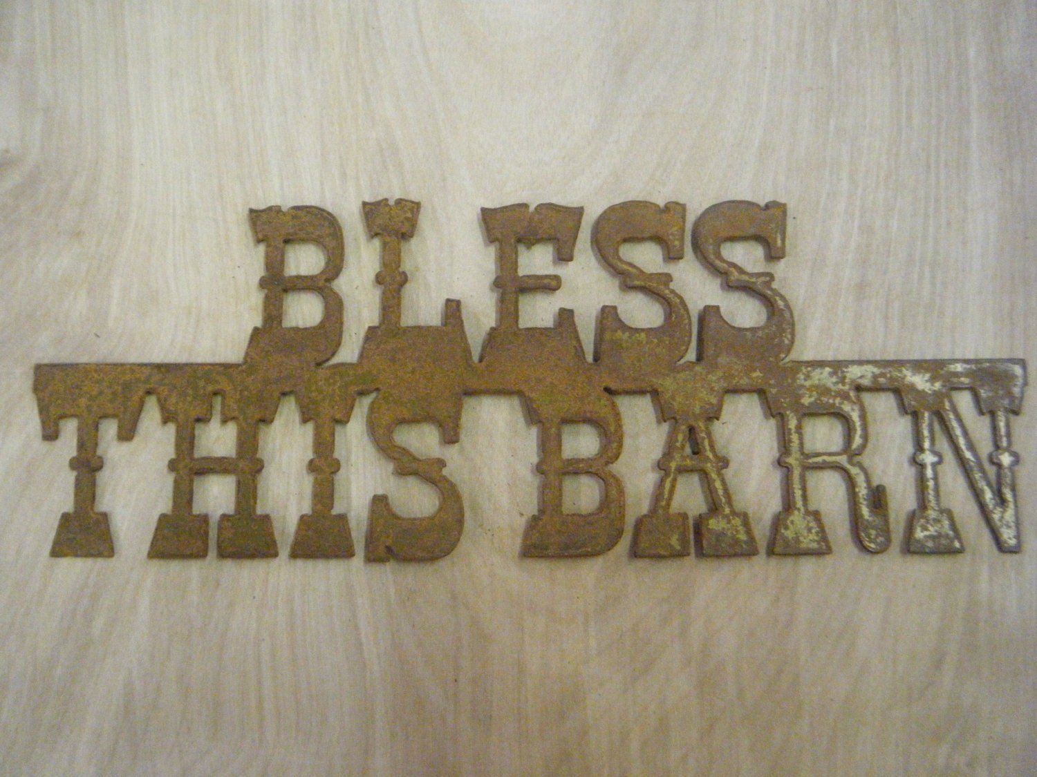 Bless This Barn Sign/farm/ranch/country/horses/cows/pigs - Etsy