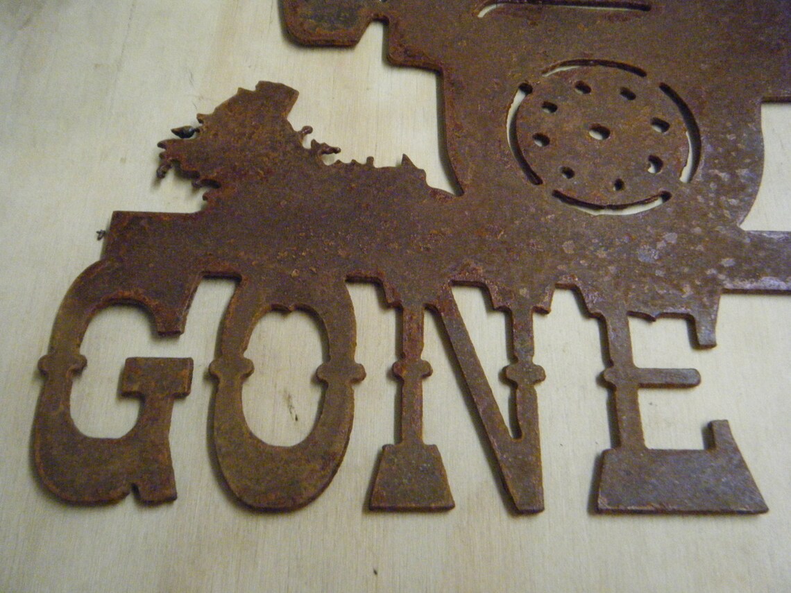 Rusted Metal Gone Muddin With Jeep Wall Hanging/four Wheel - Etsy