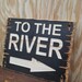 Metal River Rat Sign - Etsy