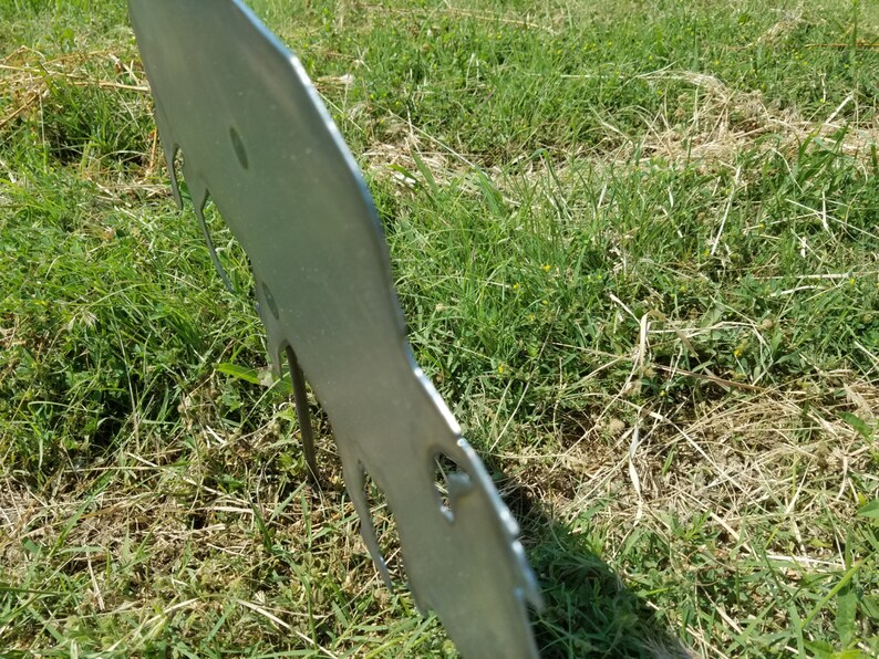 Buffalo/bison Metal Garden Stake - Etsy