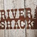 Metal River Shack/sign/cabin/lodge/décor/canoe/fishing/porch/patio - Etsy