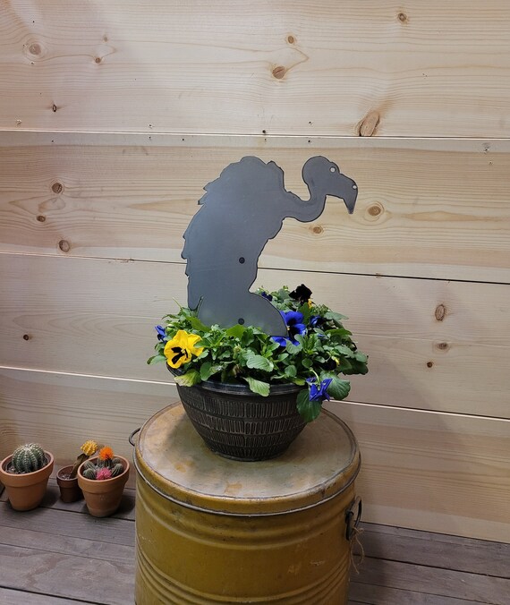 Buzzard Garden Stake/metal/flower Garden/vegetable/yard Décor | Etsy