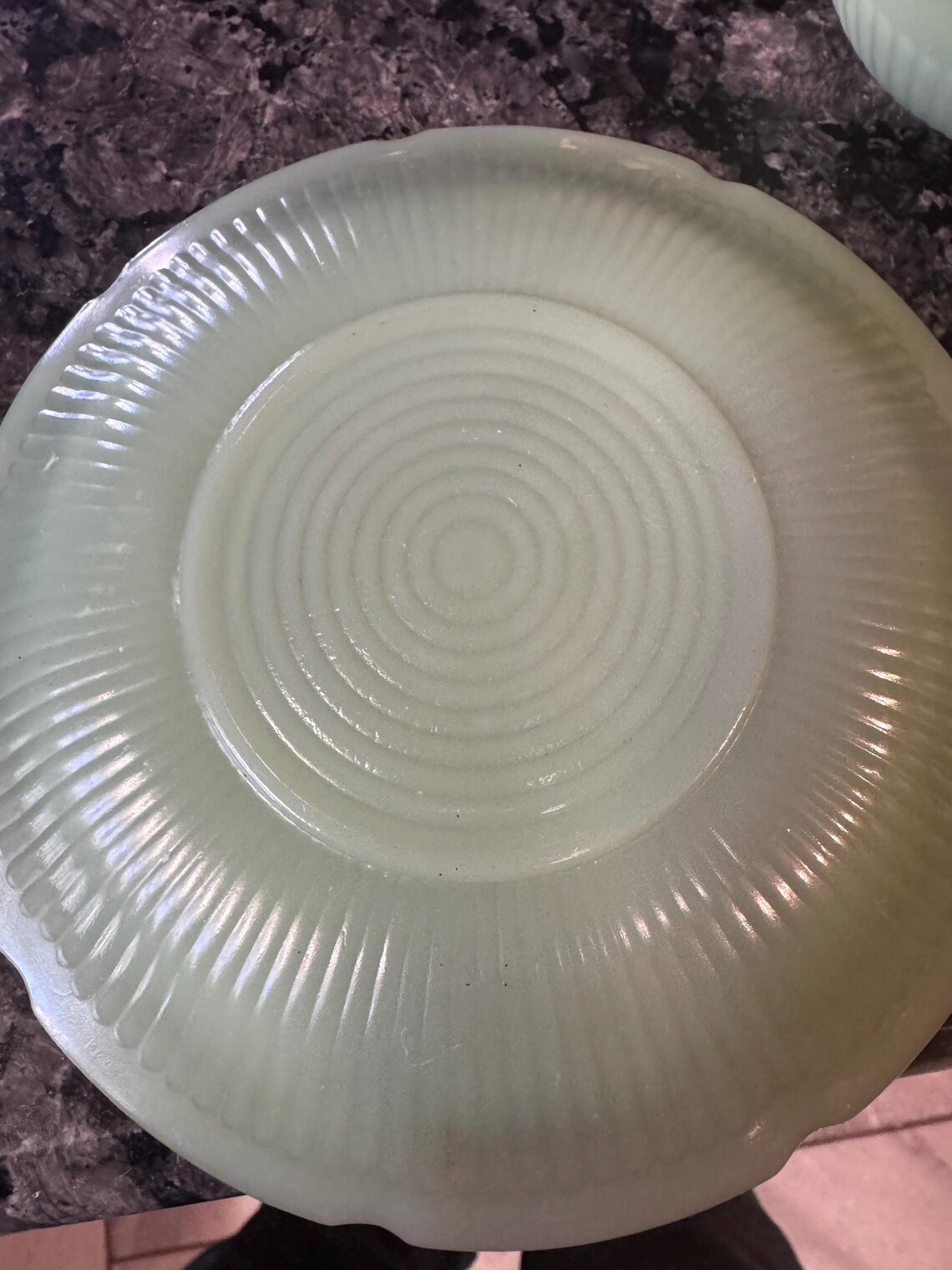 Jadeite Cup and Saucer - Etsy