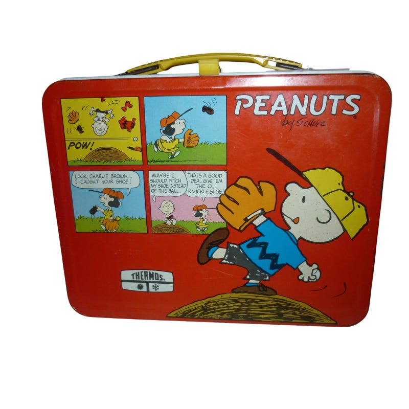 Snoopy Lunch Box Vintage - Etsy